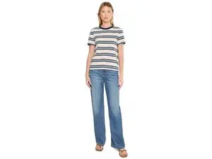 Madewell The Perfect Crewneck Tee Striped Cotton