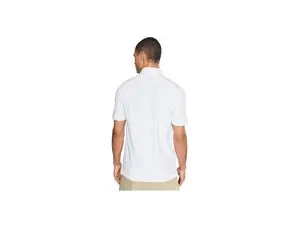 Adidas Ultimate365+ Micro Print Polo Shirt - White