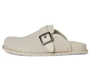 COACH Buckled Suede Clogs