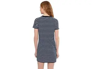Madewell Stripe Mini T-shirt Dress