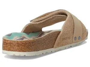 BIRKENSTOCK Oita Printed Footbed Sandals - Brown