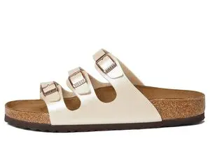 BIRKENSTOCK Graceful Birko-flor Strappy Sandals - Bone