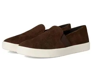 Vince Blair 5 Perforated Leather Slip-on Sneakers - Olive