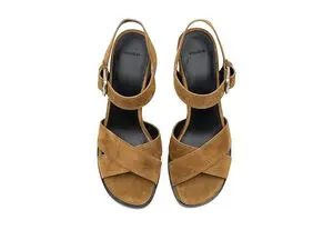 Vince Salma Strappy Block Heel Sandals - Tan