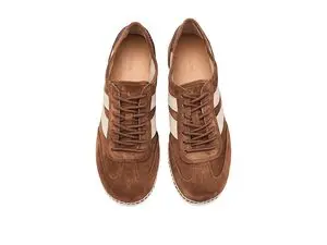 Vince Oasis Espadrille Suede Lace-up Shoes - Tan