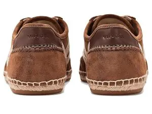 Vince Oasis Espadrille Suede Lace-up Shoes - Tan