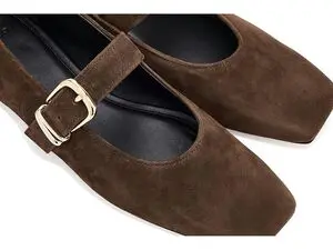 Vince Daniela Mary Jane Shoes - Olive