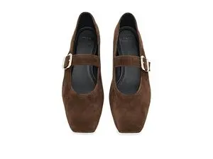 Vince Daniela Mary Jane Shoes - Olive