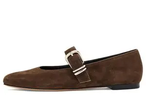 Vince Daniela Mary Jane Shoes - Olive