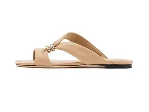 Vince Vilma Suede Slide Sandals With Metal Detail - Multi