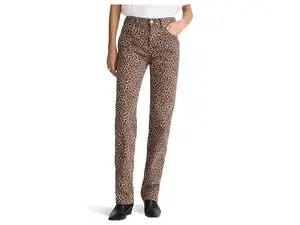Madewell Longline Straight Leg Jeans - Dark Mocha
