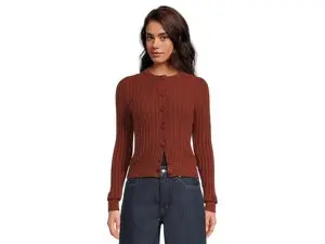 Madewell Long Sleeve Cozy Cotton Ribbed Cardigan Sweater