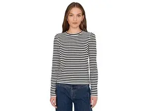 Striped Puff Sleeve T-Shirts