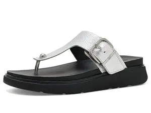 Fitflop Silver Tone Sandals For Women