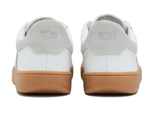 Fitflop The Dash Ff T-toe Leather Suede Trainers - Gray
