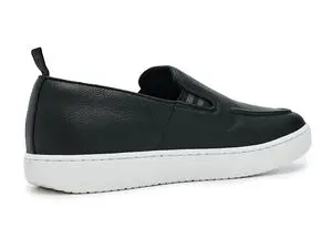 Fitflop Craft-q Tumbled Leather Moc Loafers - Black