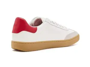 Fitflop The Dash T-toe Leather Sneakers - Red