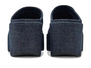 Fitflop Platform Denim Heeled Mules