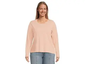 Madewell Northside Long Sleeve Tee - Gray