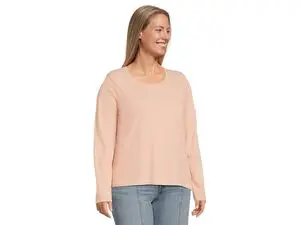 Madewell Northside Long Sleeve Tee - Gray