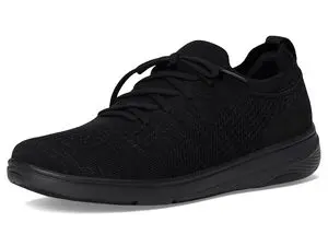 Fitflop Super-q Knit Slip-on Laced Sneakers - Black