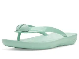 Fitflop Iqushion Glossy-button Flip-flops - Blue