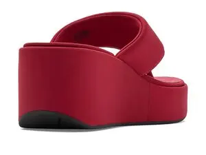 Fitflop Wedge Toe-post Sandals - Red