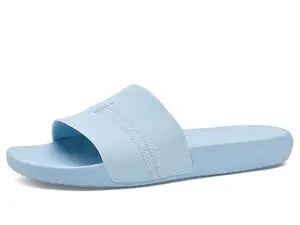 Fitflop Iqushion Pool Slides Wedge Shoes - Cloudy Blue