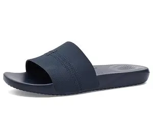 Fitflop Iqushion Pool Slides Wedge Shoes - Navy