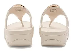 Fitflop Lulu Marbled-stone Wedge Sandals - Beige