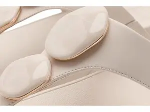 Fitflop Lulu Marbled-stone Wedge Sandals - Beige