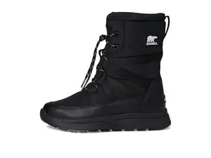 Sorel Whitney Iii Tall Waterproof Lace-up Boots - Black