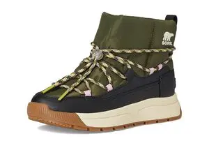 Sorel Whitney Iii Waterproof Slip-on Boots - Olive