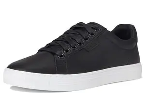 Sorel Cyprus Lx Lace-up Leather Sneakers - Black