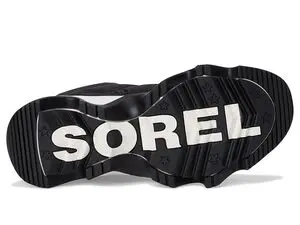 Sorel Kinetic Impact Puffy Zip Waterproof Ankle Boots - Black