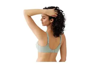 Wacoal Back Appeal Wire Free Bra 852303 Bra Iceberg Green