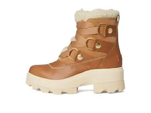 Sorel Joan Frwd Cozy Waterproof Lace-up Block Heel Boots - Brown