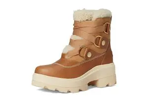 Sorel Joan Frwd Cozy Waterproof Lace-up Block Heel Boots - Brown