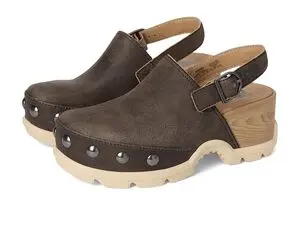 Sorel SOREL Roam'n Clog Rvt With Rivet Details And Adjustable Ankle Strap Tan