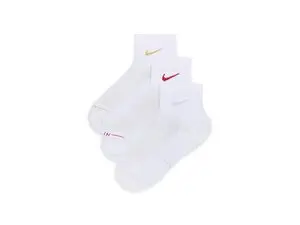 Nike Elevated Ankle Crew Socks 3-pair Pack - Multicolor