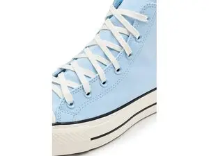 CONVERSE Chuck Taylor All Star Lift Platform Peached Canvas High-top Shoes - Blue