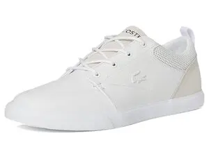 Lacoste Bayliss Leather Lace-up Sneakers - White