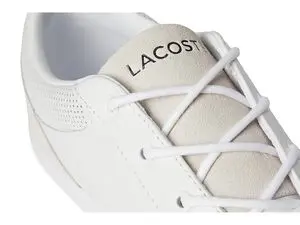Lacoste Bayliss Leather Lace-up Sneakers - White