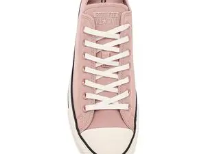 CONVERSE Chuck Taylor All Star Peached Canvas Low Top Lace-up Sneakers - Coral
