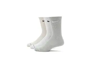 Nike Elevated Crew Socks Set Of Three - Bone
