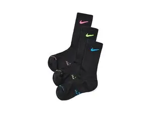 Nike Elevated Crew Socks Set Of Three - Multi