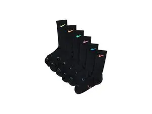 Nike Elevated Crew Socks 6 Pairs - Multi