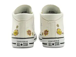CONVERSE Chuck Taylor All Star Madison Retro Flowers High Top Sneakers - White