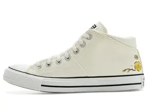 CONVERSE Chuck Taylor All Star Madison Retro Flowers High Top Sneakers - White