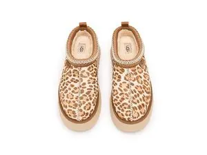 UGG Tazz Plains Leopard Print Slippers - Animal Print